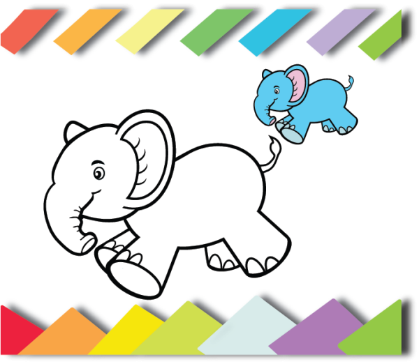 My First Copy Colouring Book 2 – Children Publications