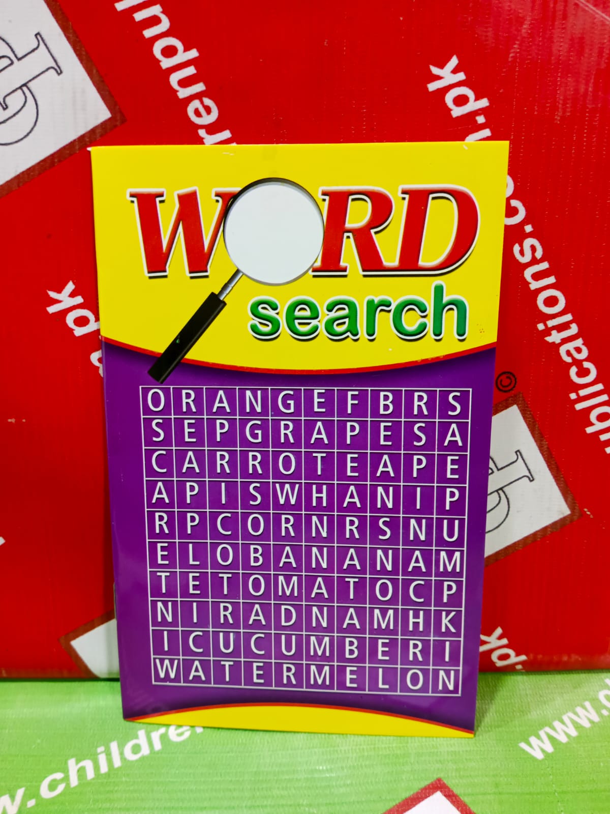 Word Search (Yellow) – Children Publications