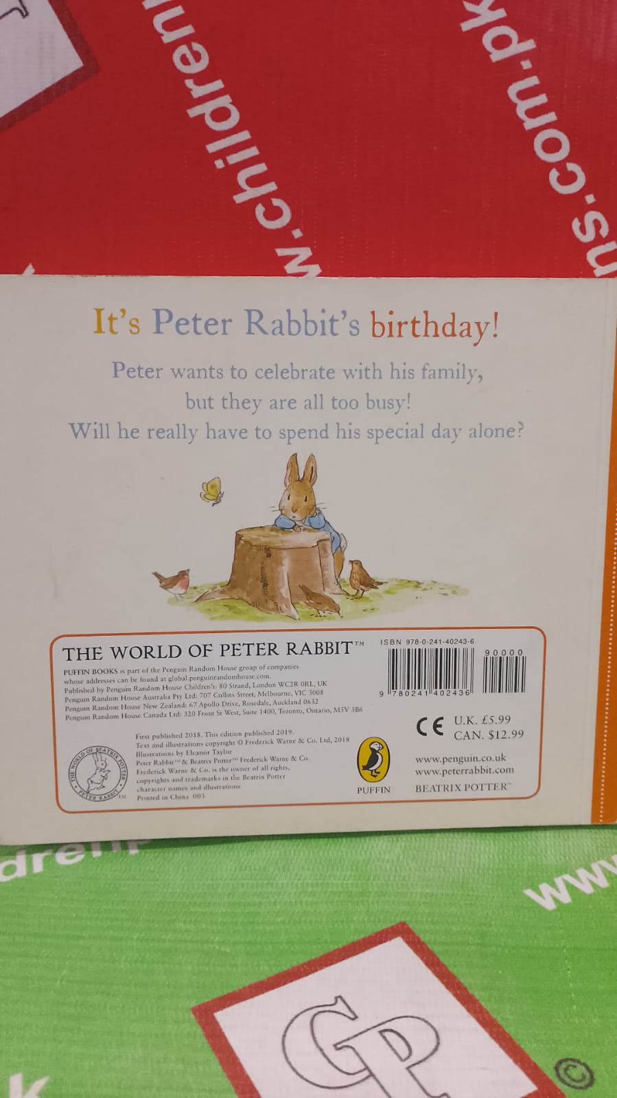 A Peter Rabbit Tale Happy Birthday – Children Publications