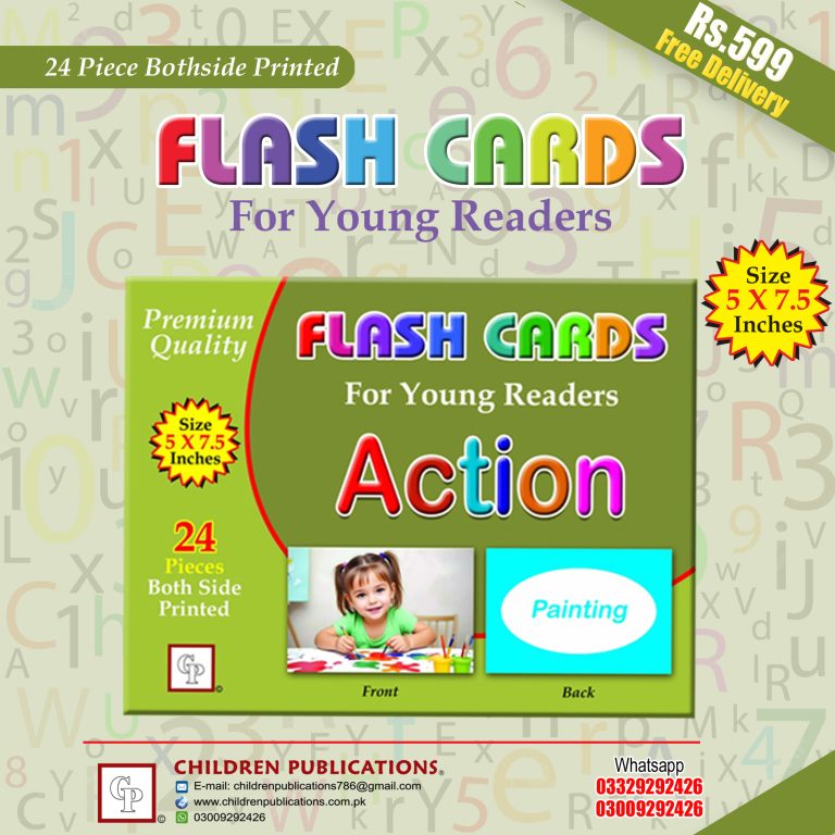 Action Flash Cards – Children Publications