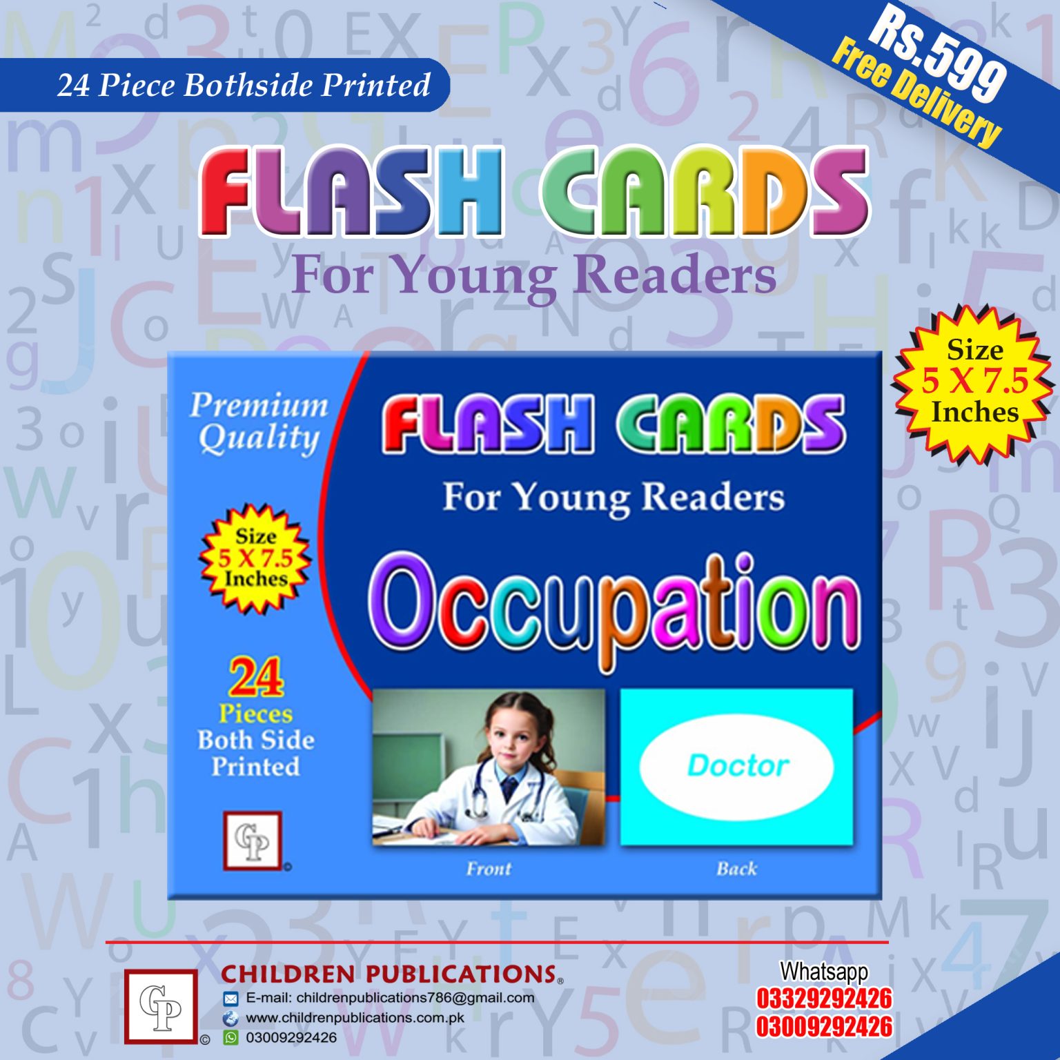 Occupation Flash Cards – Children Publications