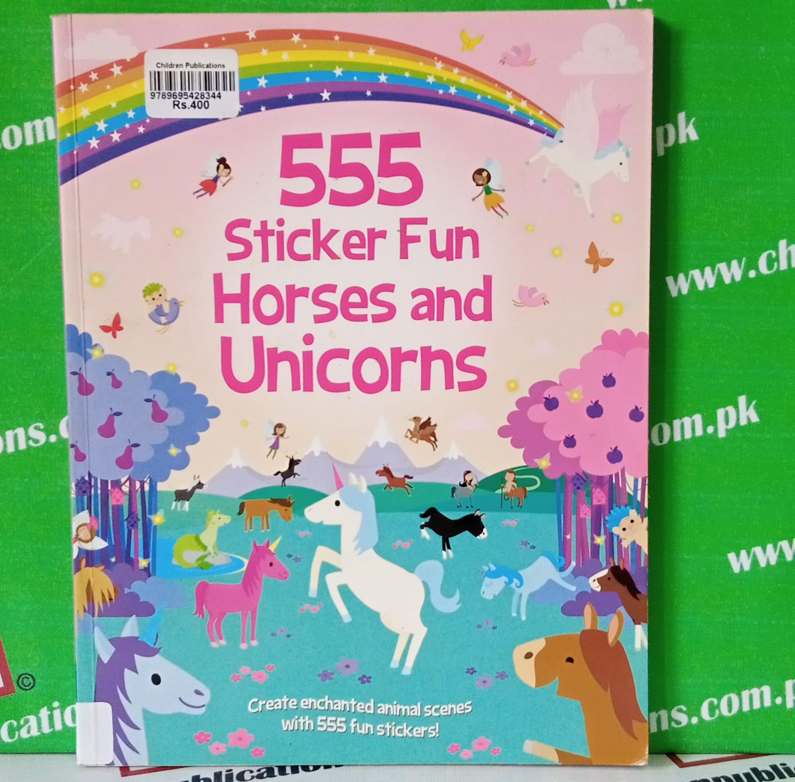 555 Sticker Fun Horses And Unicorns – Children Publications