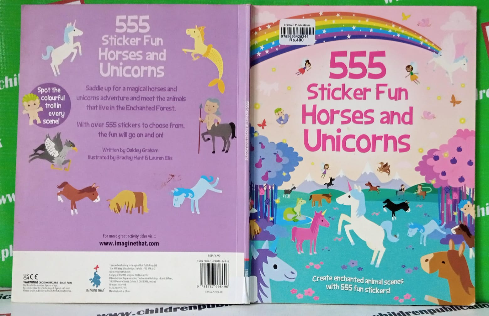 555 Sticker Fun Horses And Unicorns – Children Publications