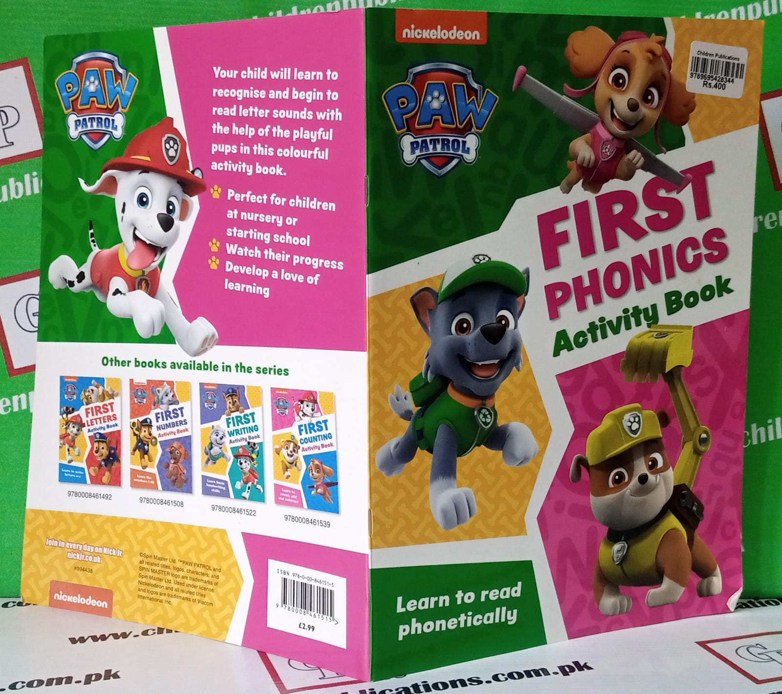 First Phonics Activity Book – Children Publications