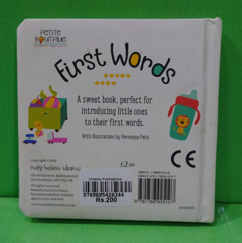 First Words – Children Publications