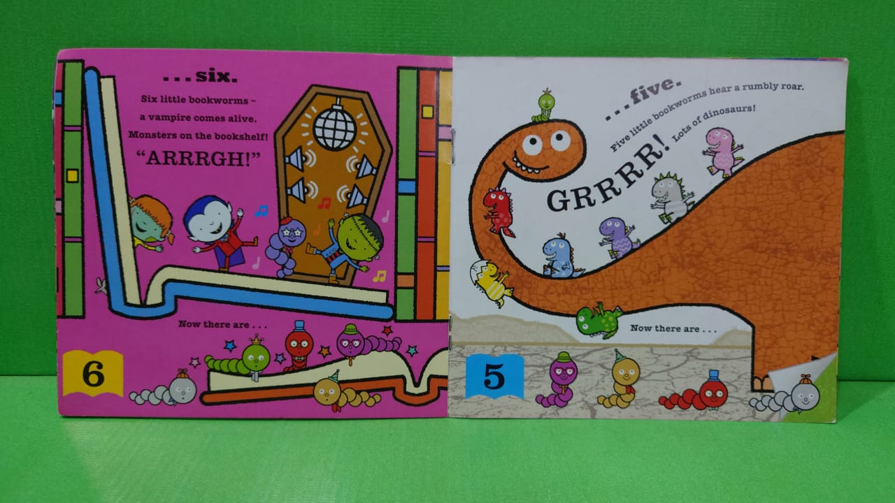 Ten Little Book Worms – Children Publications