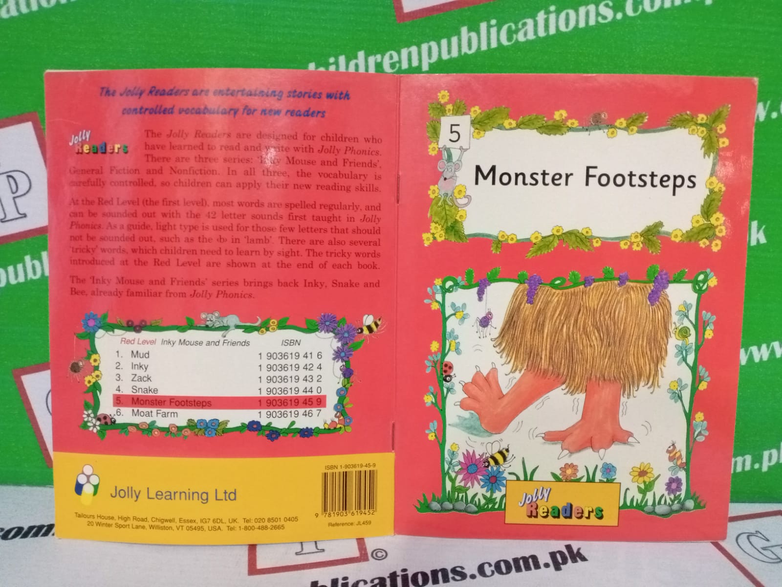 Monster Footsteps ( Phonics ) – Children Publications