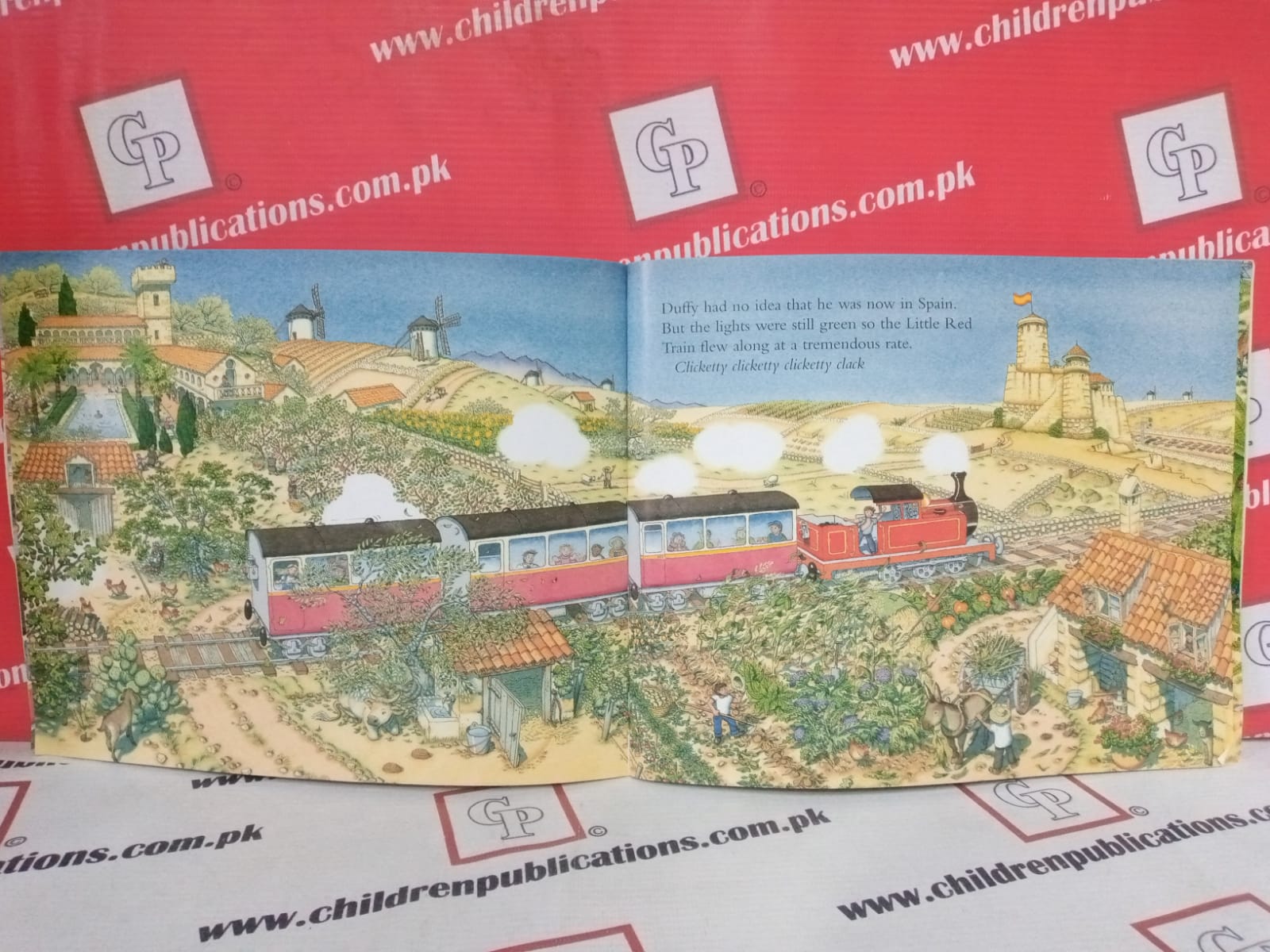 Green Line For The Little Red Train – Children Publications