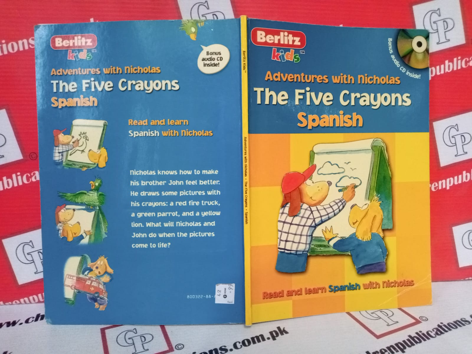 Adventure With Nicholas The Five Crayons Spanish – Children Publications