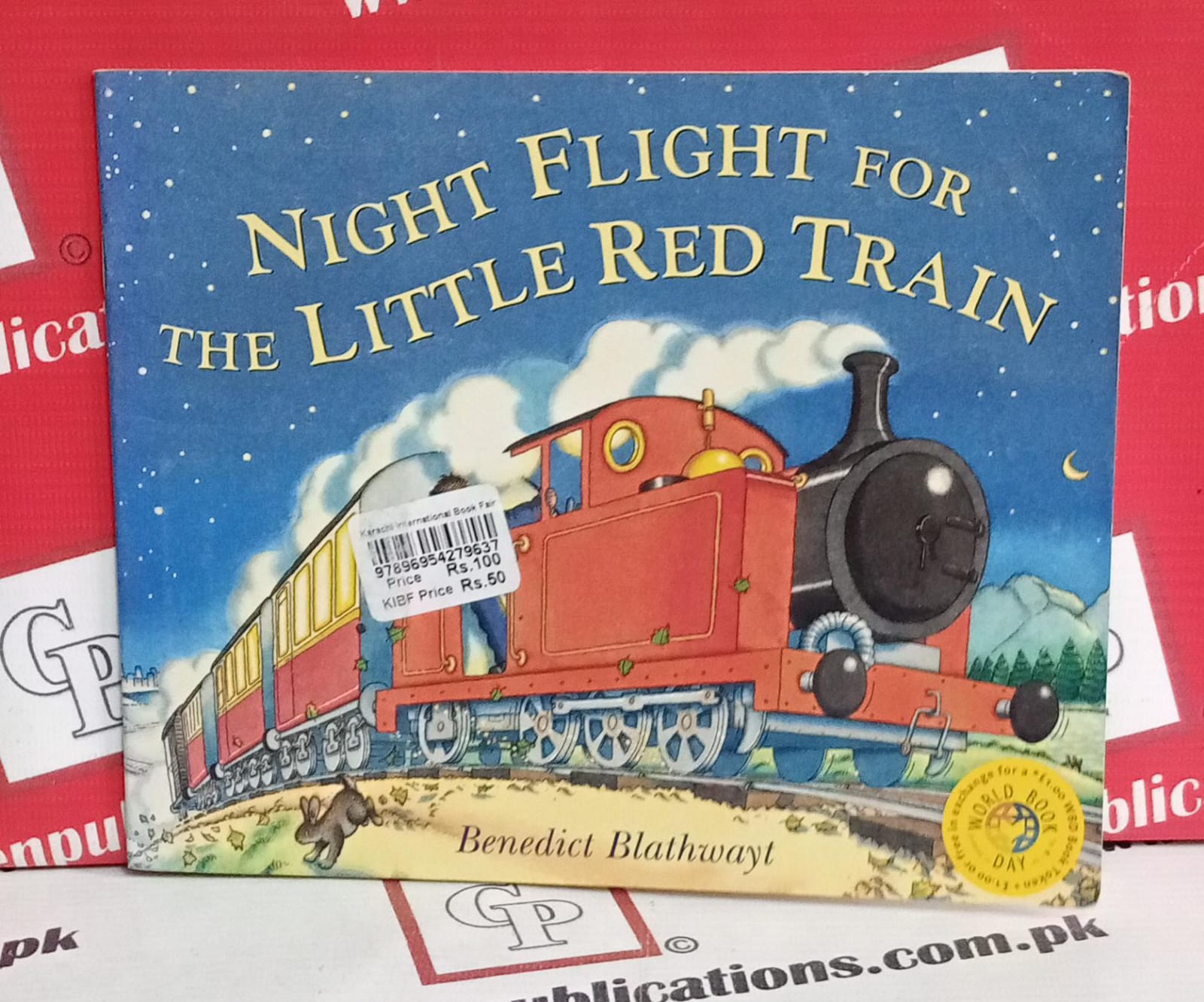 night flight for the little red train – Children Publications