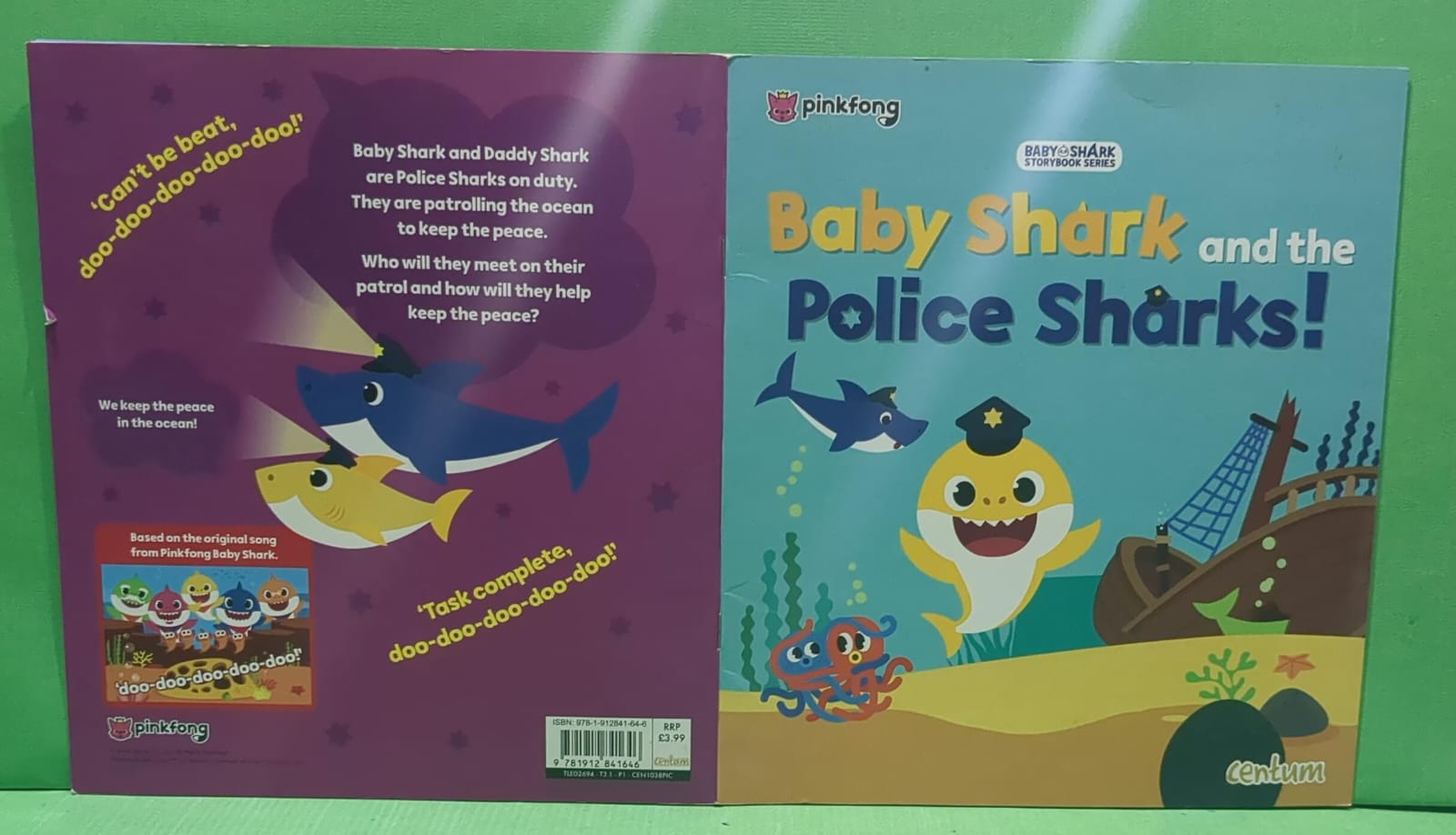 Baby shark and the police sharks – Children Publications